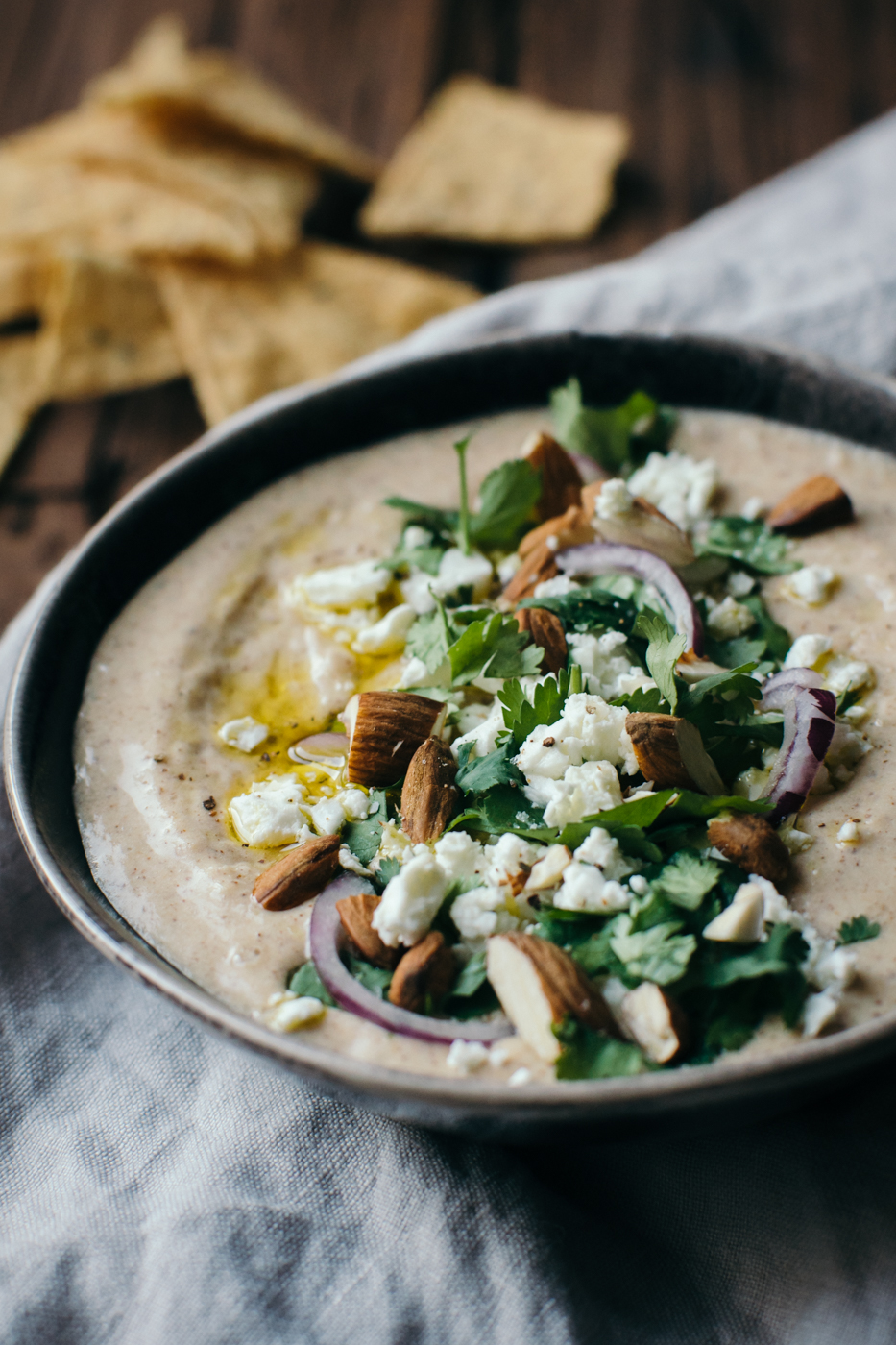 Almond & White Bean Hummus | In the mood for food